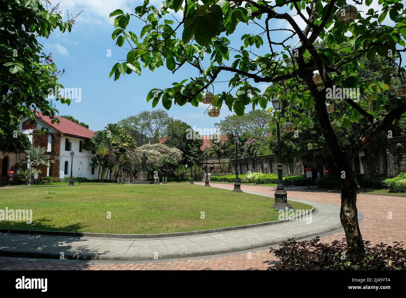 Fort Santiago in Intramuros, Manila, Philippines. The defense fortress ...