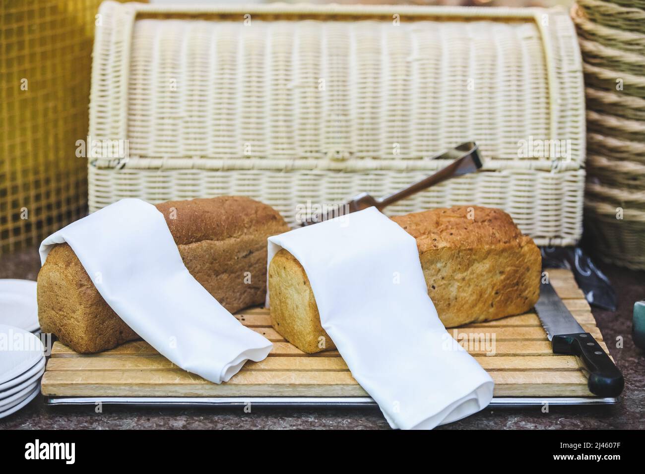 Traditional bread bin hi-res stock photography and images - Alamy