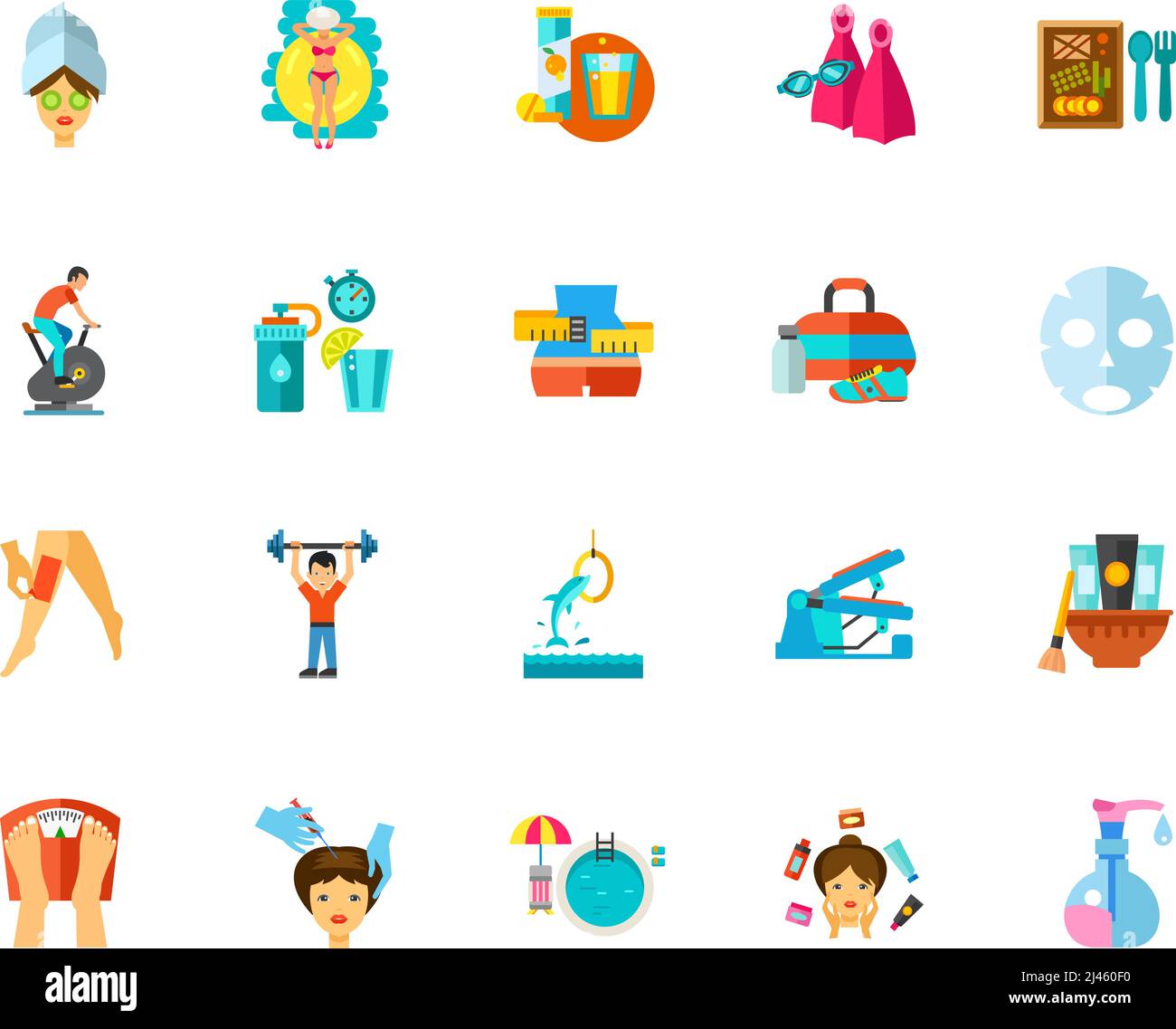 Body care icon set. Can be used for topics like healthy lifestyle ...