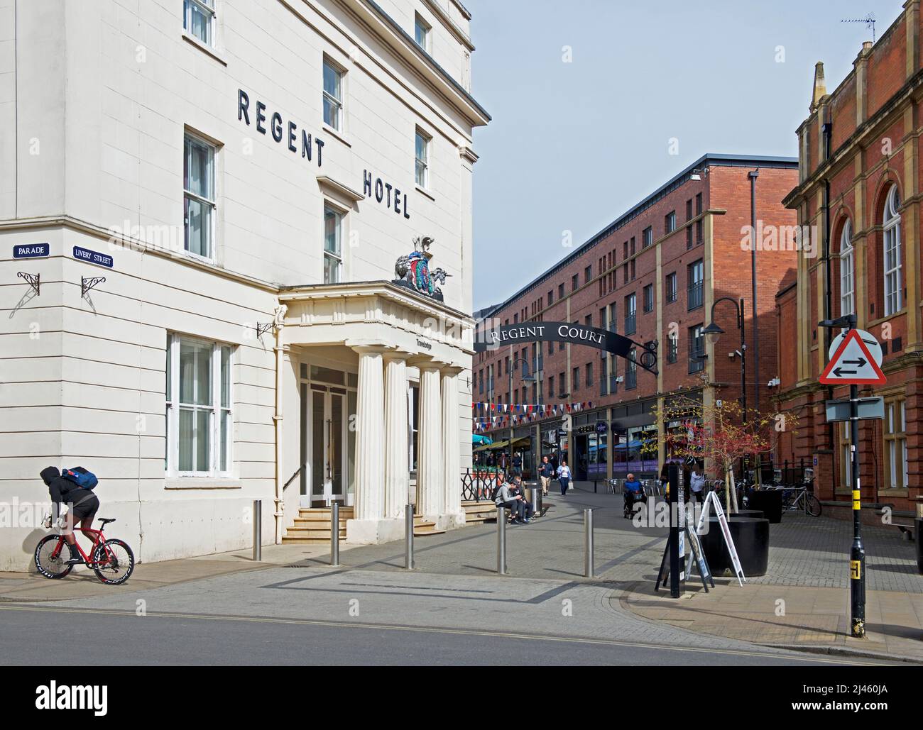 The Regent Hotel and Regent Court, Leamington Spa, Warwickshire ...