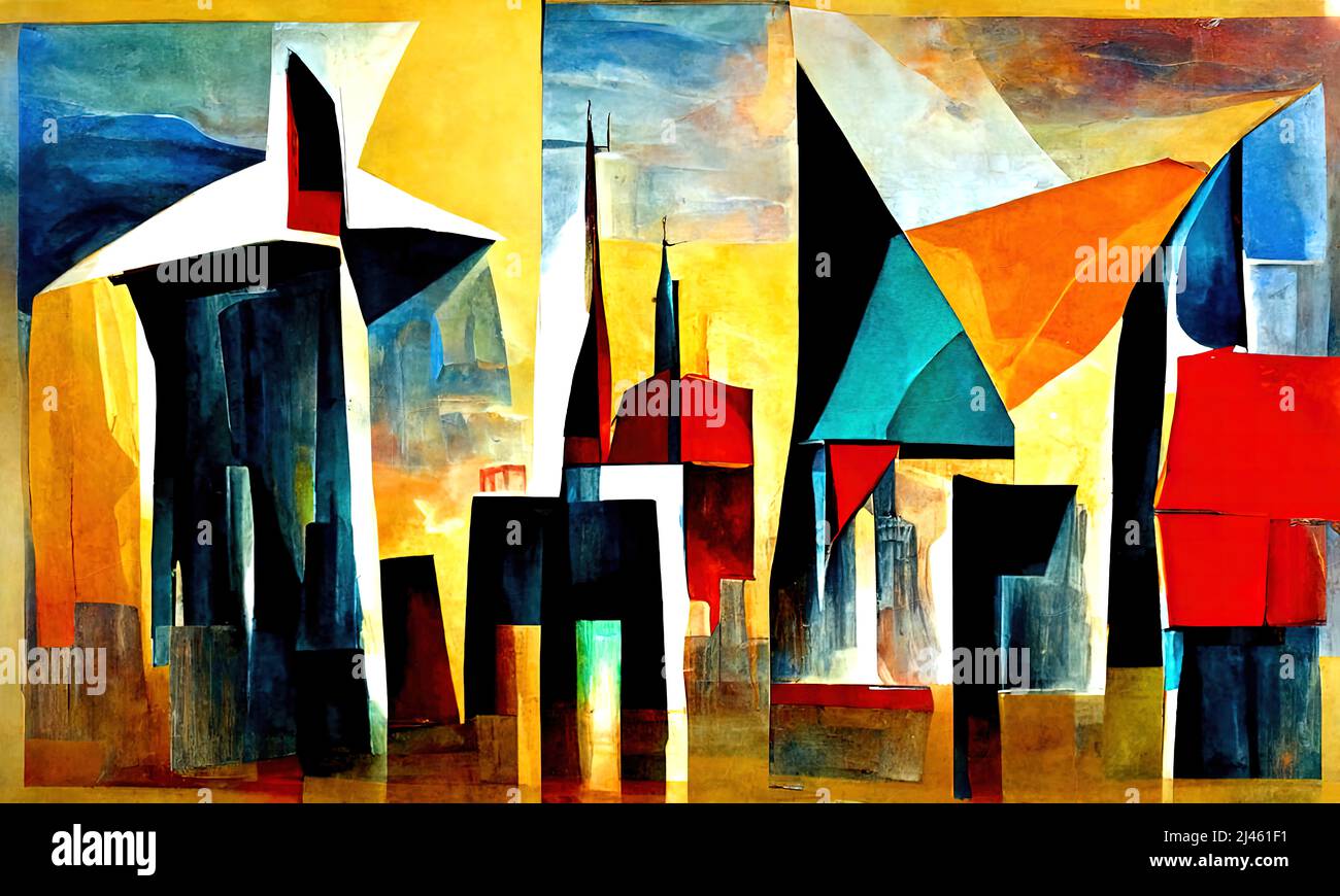 Cubism architecture hi-res stock photography and images - Alamy