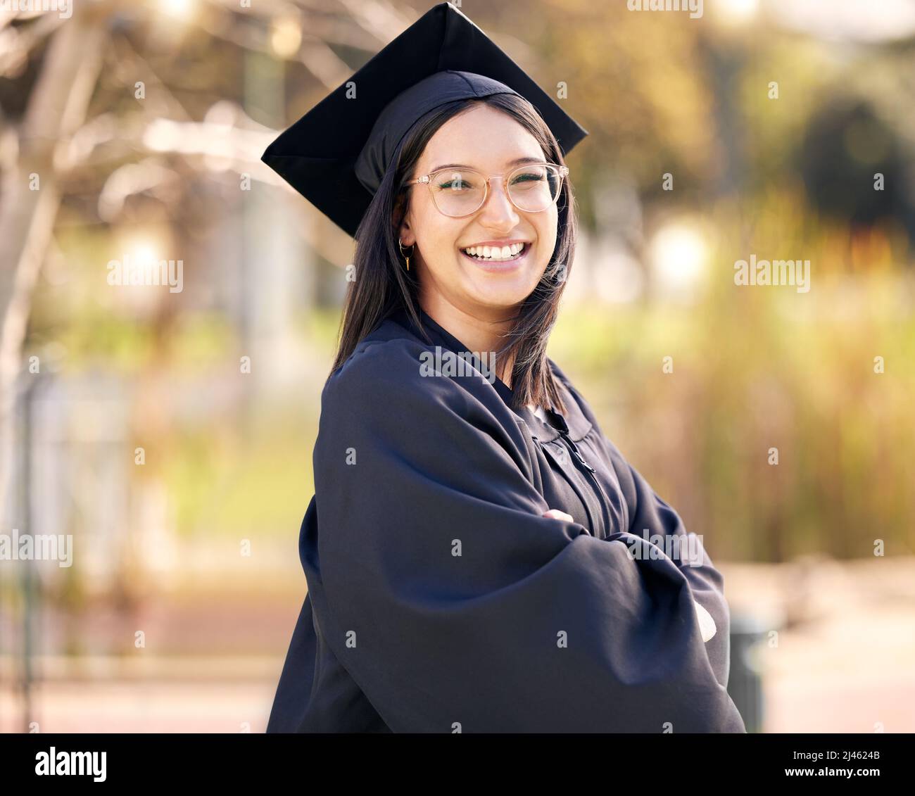 Stand tall knowing you gave it your all. Shot of a young woman ...