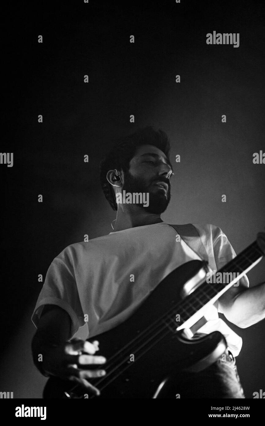 Italian singer music concert blanco Black and White Stock Photos ...