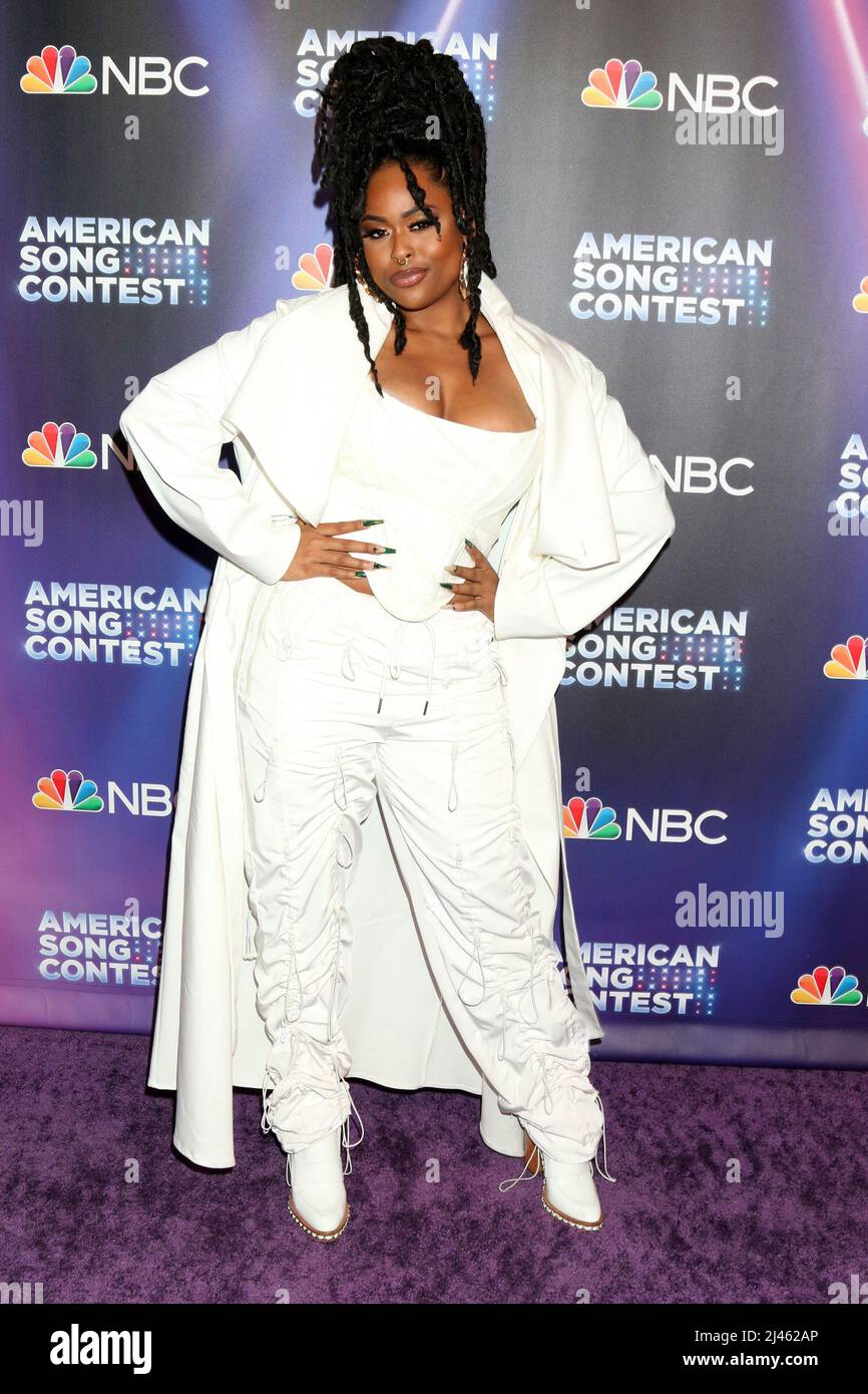 Bri Steves at the American Song Contest Week 4 Red Carpet at Universal ...