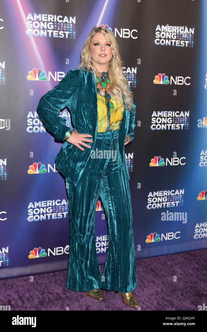 Alexis Cunningham at the American Song Contest Week 4 Red Carpet at ...