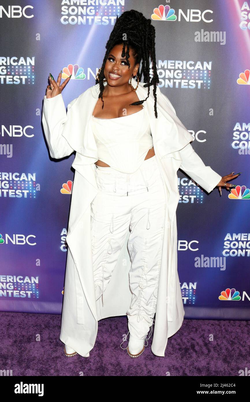 Bri Steves at the American Song Contest Week 4 Red Carpet at Universal ...