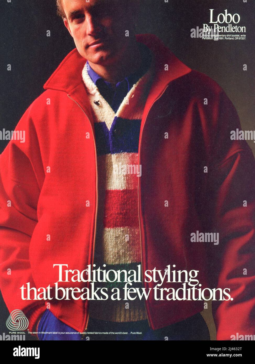 1980s fashion magazine advertisement advertising hi-res stock ...
