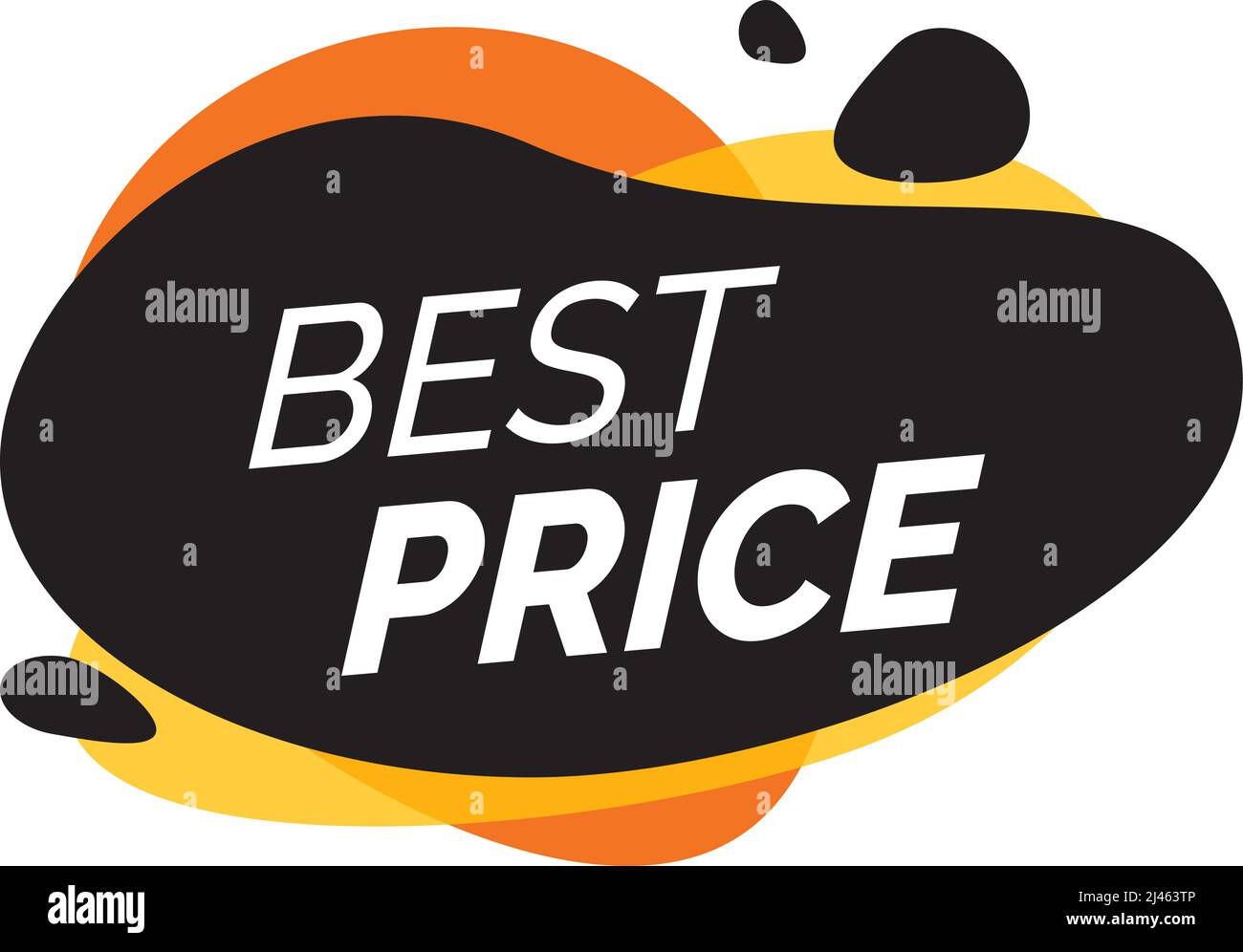 Best Price lettering on paint blot. Typed text, calligraphy. For ...
