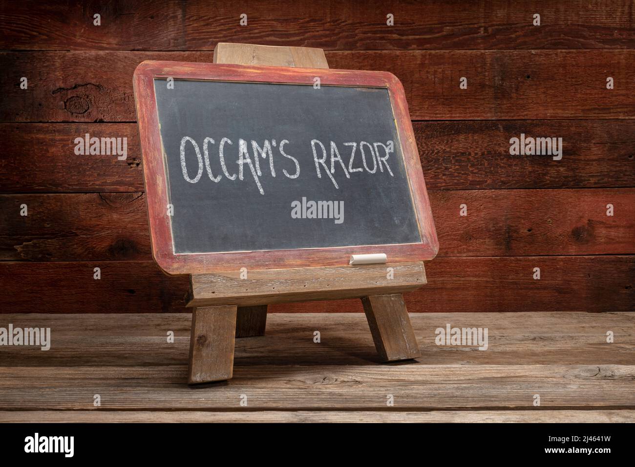 Law of parsimony hi-res stock photography and images - Alamy