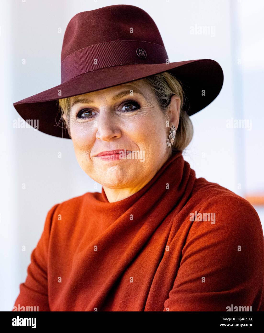 Queen Maxima during a working visit to Ixta Noa in Zutphen. (Photo by ...
