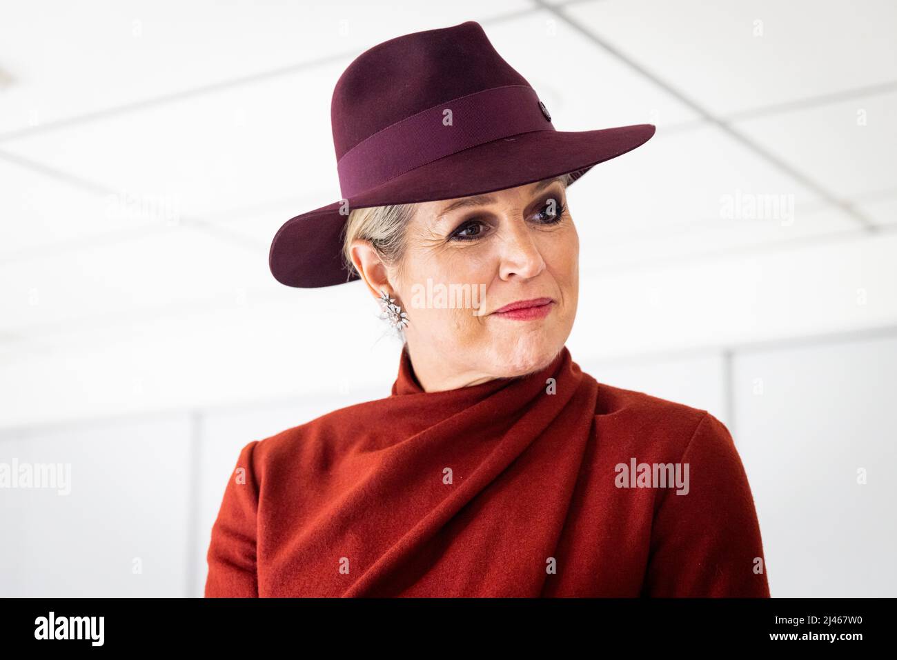 Queen Maxima during a working visit to Ixta Noa in Zutphen. (Photo by ...