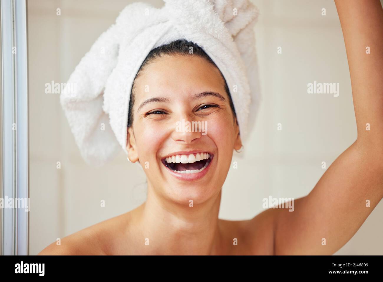 Ready to shower hi-res stock photography and images - Alamy