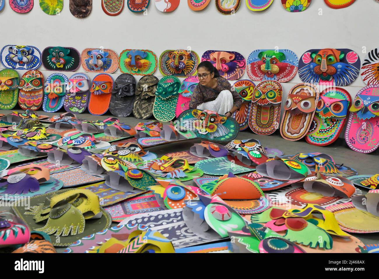 Dhaka, Bangladesh - April 12, 2022: Students of Dhaka University’s ...