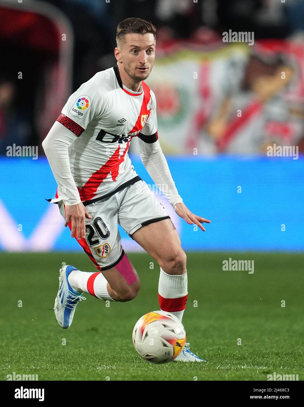 Ivan Balliu of Rayo Vallecano during the La Liga match between Rayo ...