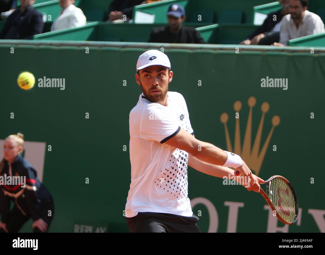 Benjamin Bonzi of France during the Rolex Monte-Carlo Masters 2022, ATP ...
