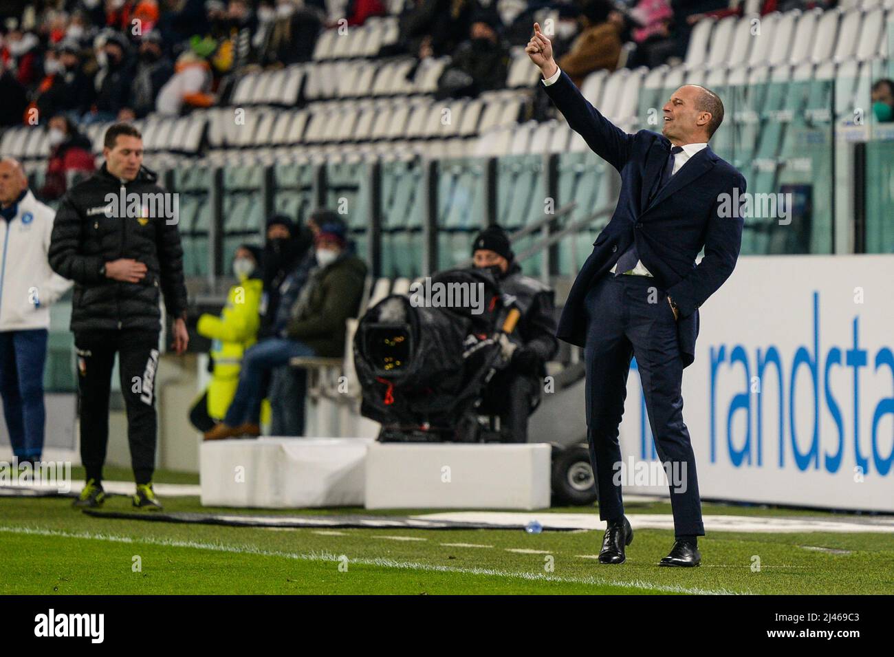 Massimiliano Allegri head coach of Juventus FC during the Serie A ...