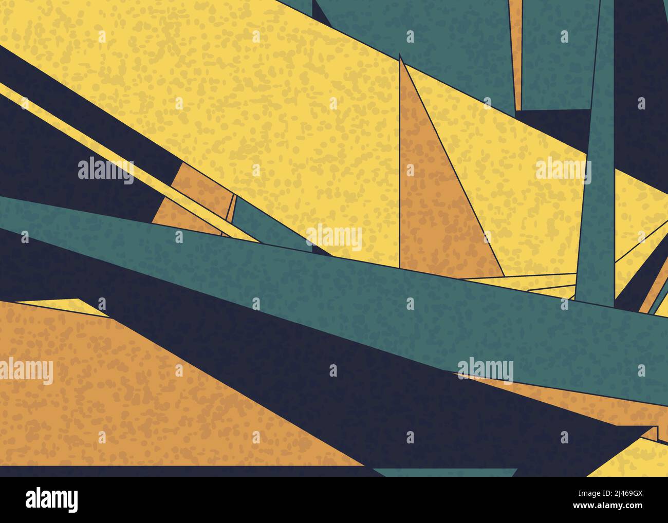 Piet Mondrian Style Computational Generative Art background illustration Stock Vector Image ...