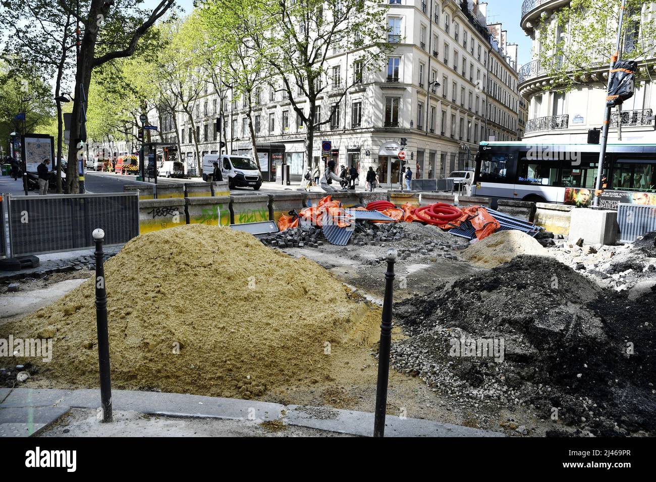 Saccage Paris - Paris - France Stock Photo - Alamy