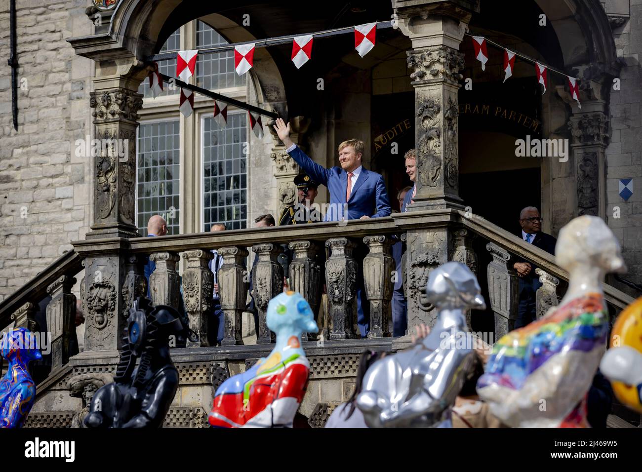 Sint-Janskerk, Gouda, Netherlands. 12th Apr, 2022. 2022-04-12 15:20:00 ...