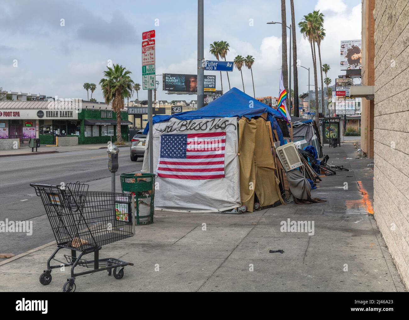Us homeless problem hi-res stock photography and images - Alamy