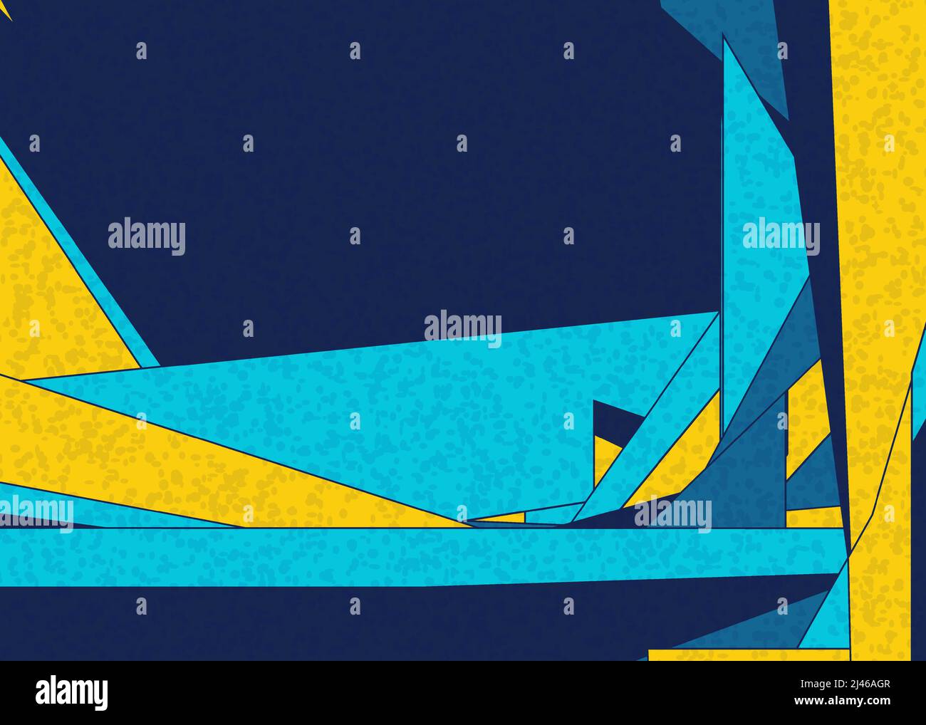 Piet Mondrian Style Computational Generative Art background illustration Stock Vector Image ...
