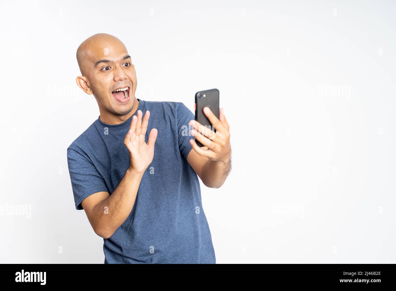 Excited asian man hi-res stock photography and images - Alamy