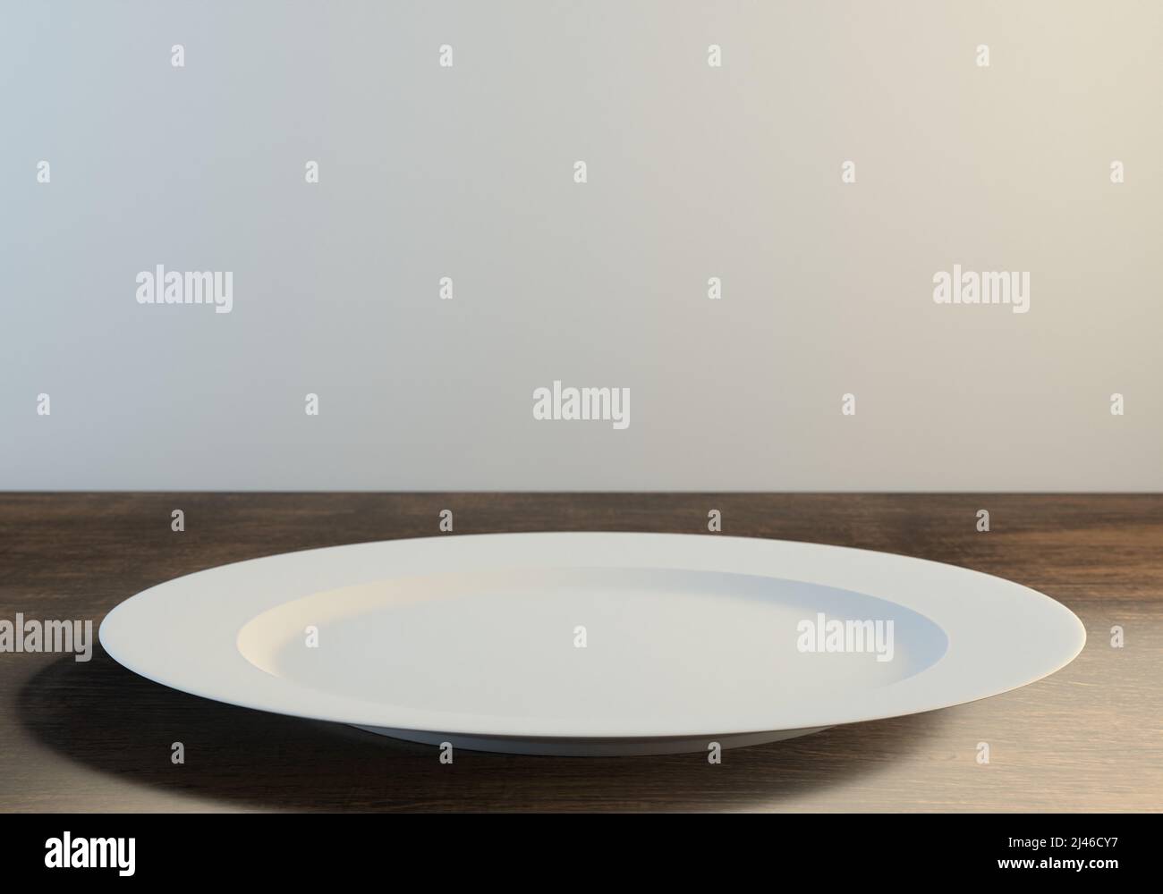 Empty white dish hi-res stock photography and images - Alamy