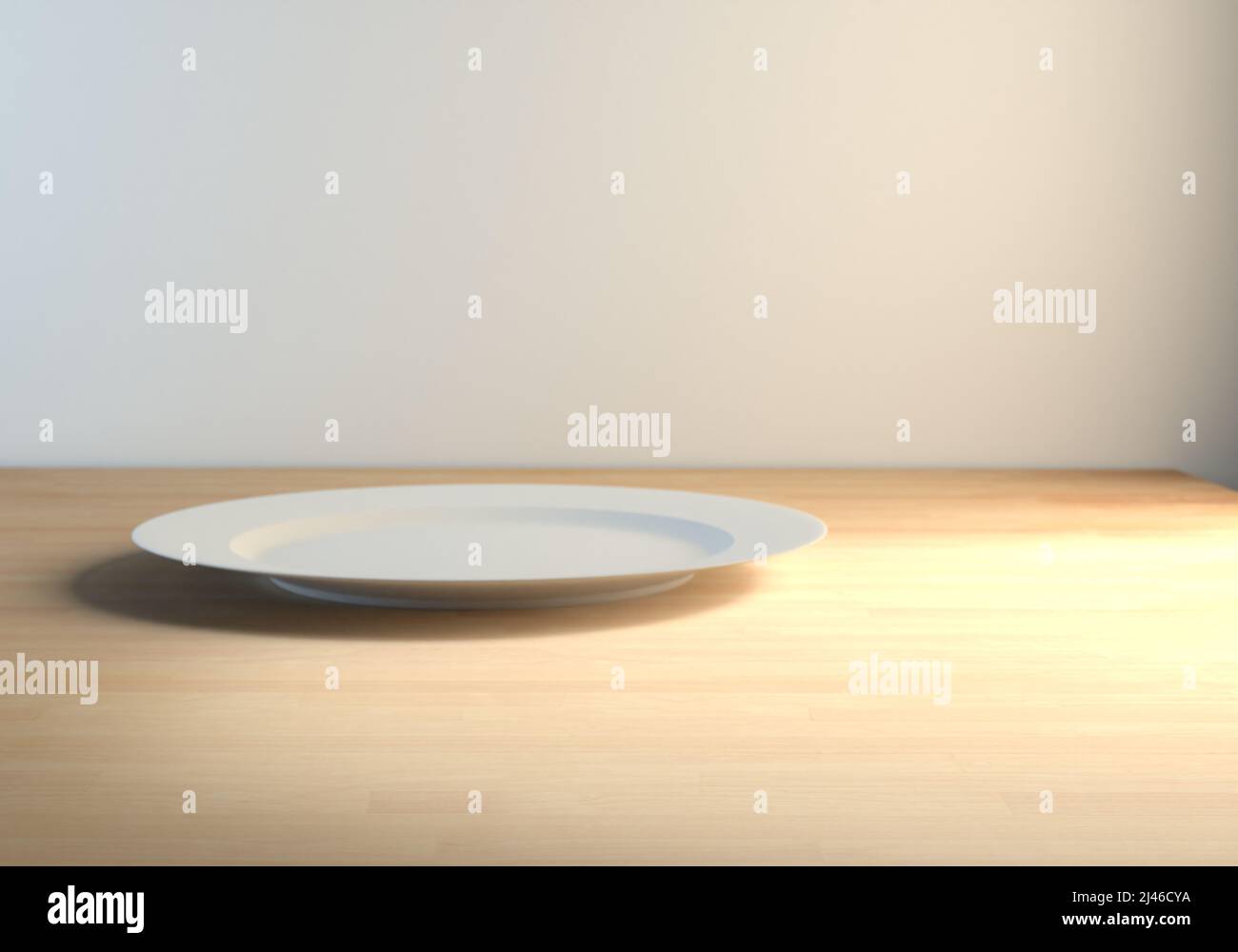 Empty white dish hi-res stock photography and images - Alamy
