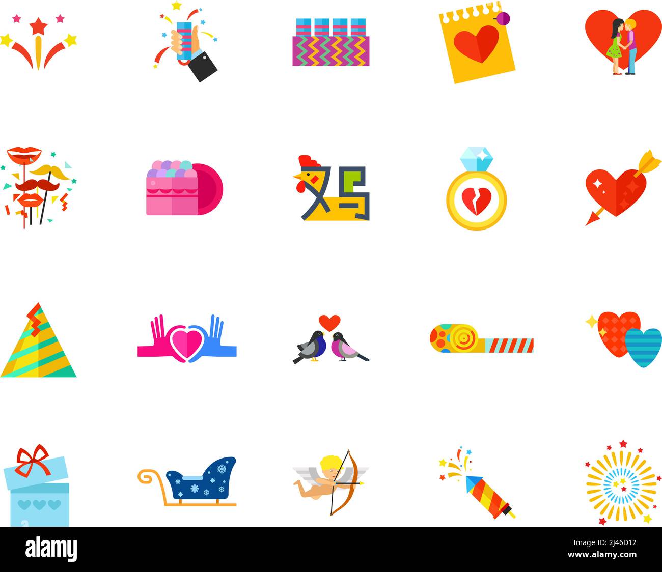 Occasion decoration Stock Vector Images - Alamy