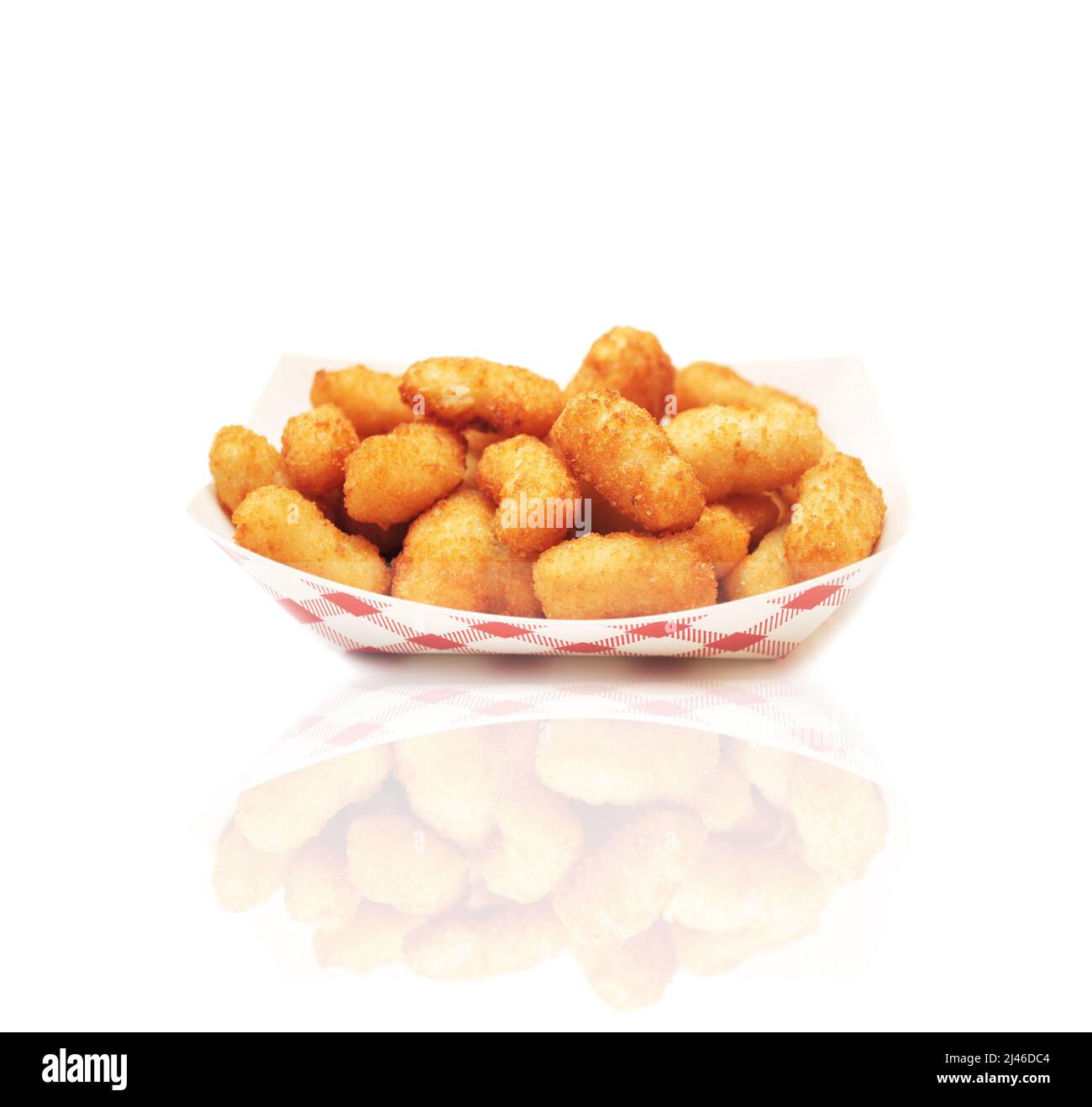 Crispy Deep Fried Popcorn Shrimp in a Takeout Container Stock Photo - Alamy