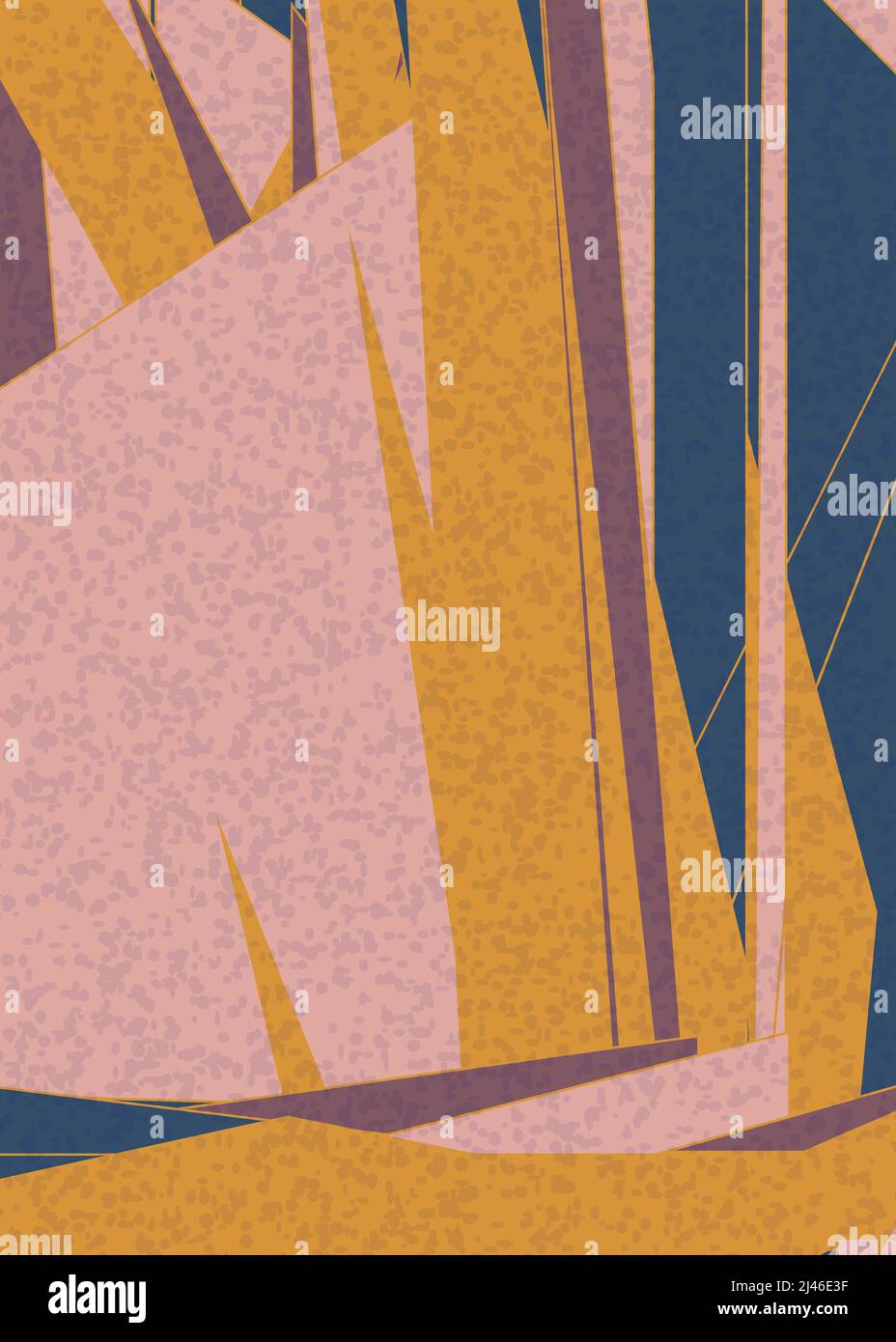Piet Mondrian Style Computational Generative Art background ...