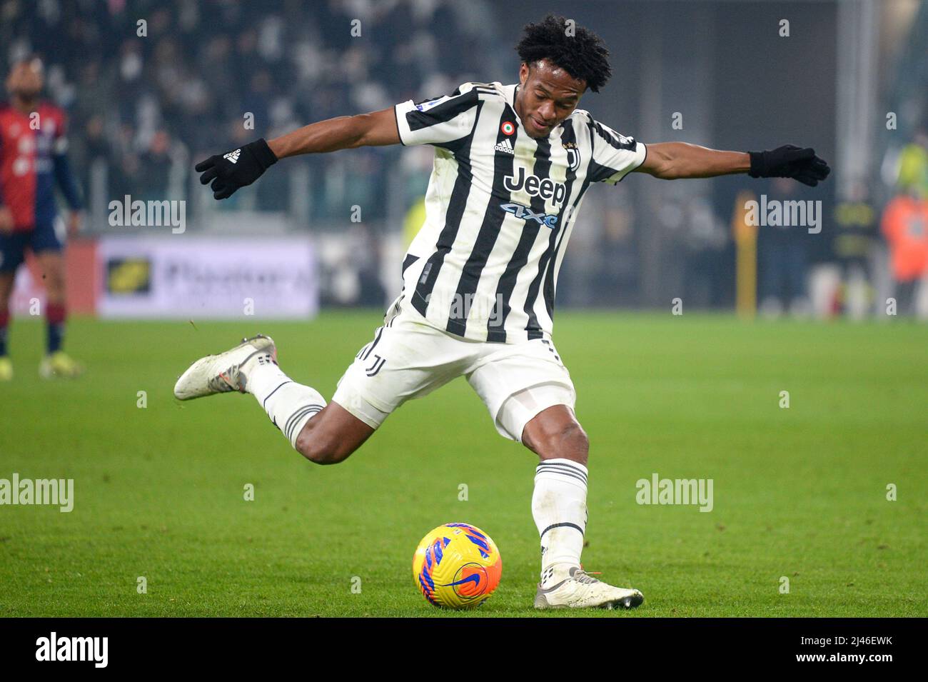 Juan Cuadrado of Juventus FC during the Serie A Football match between ...