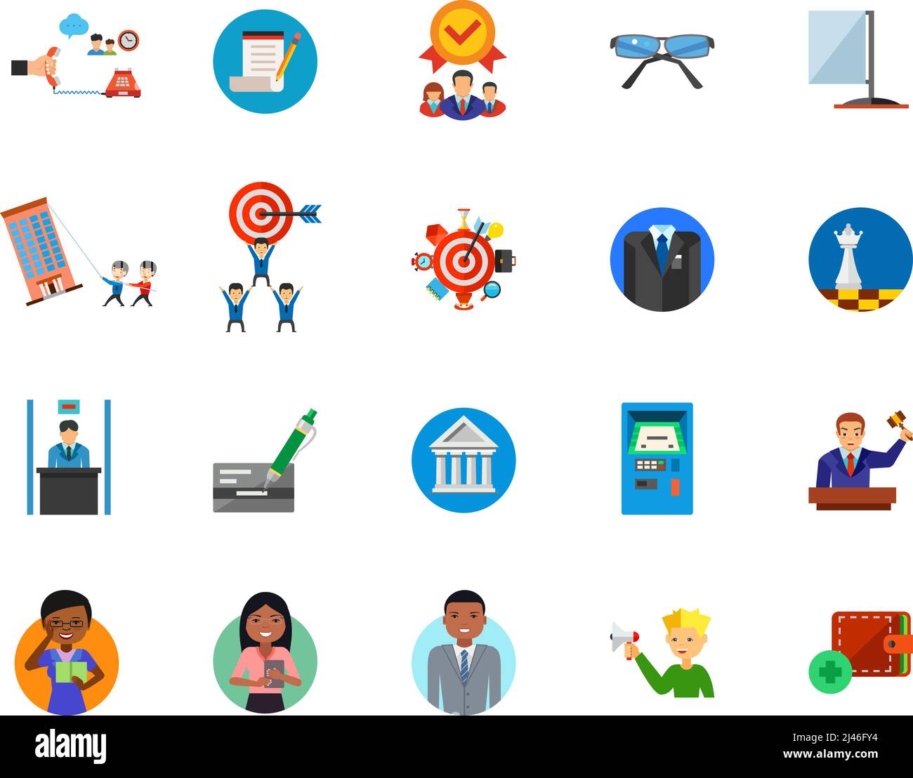 Bank associate Stock Vector Images - Alamy