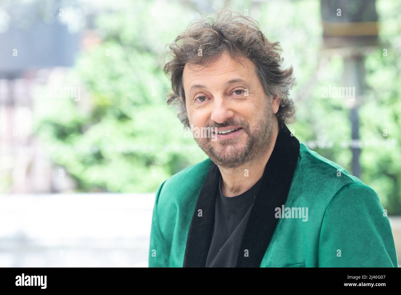 April 12, 2022, Rome, RM, Italy: Director Leonardo Pieraccioni attends ...