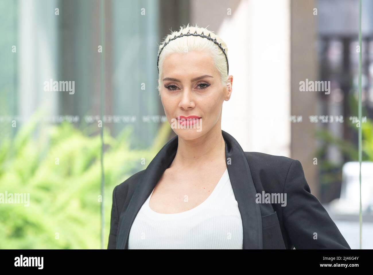 April 12, 2022, Rome, RM, Italy: Eva Moore attends the photocall of the ...