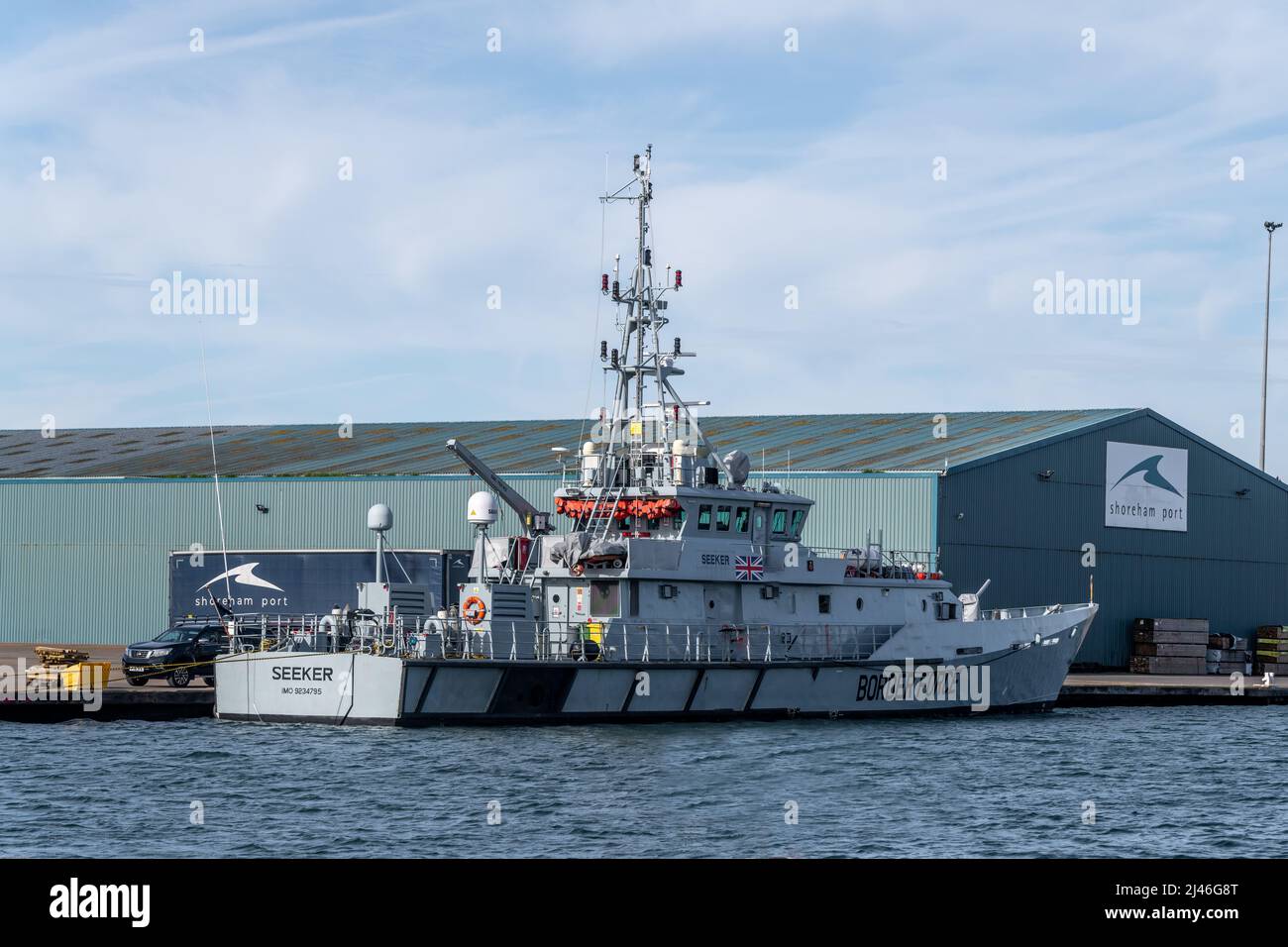HMC Seeker is a Border Agency (customs) cutter of the United Kingdom ...