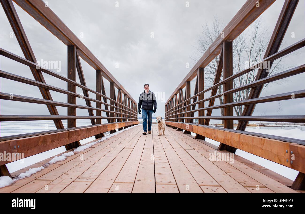 Canada animal bridge hi-res stock photography and images - Alamy