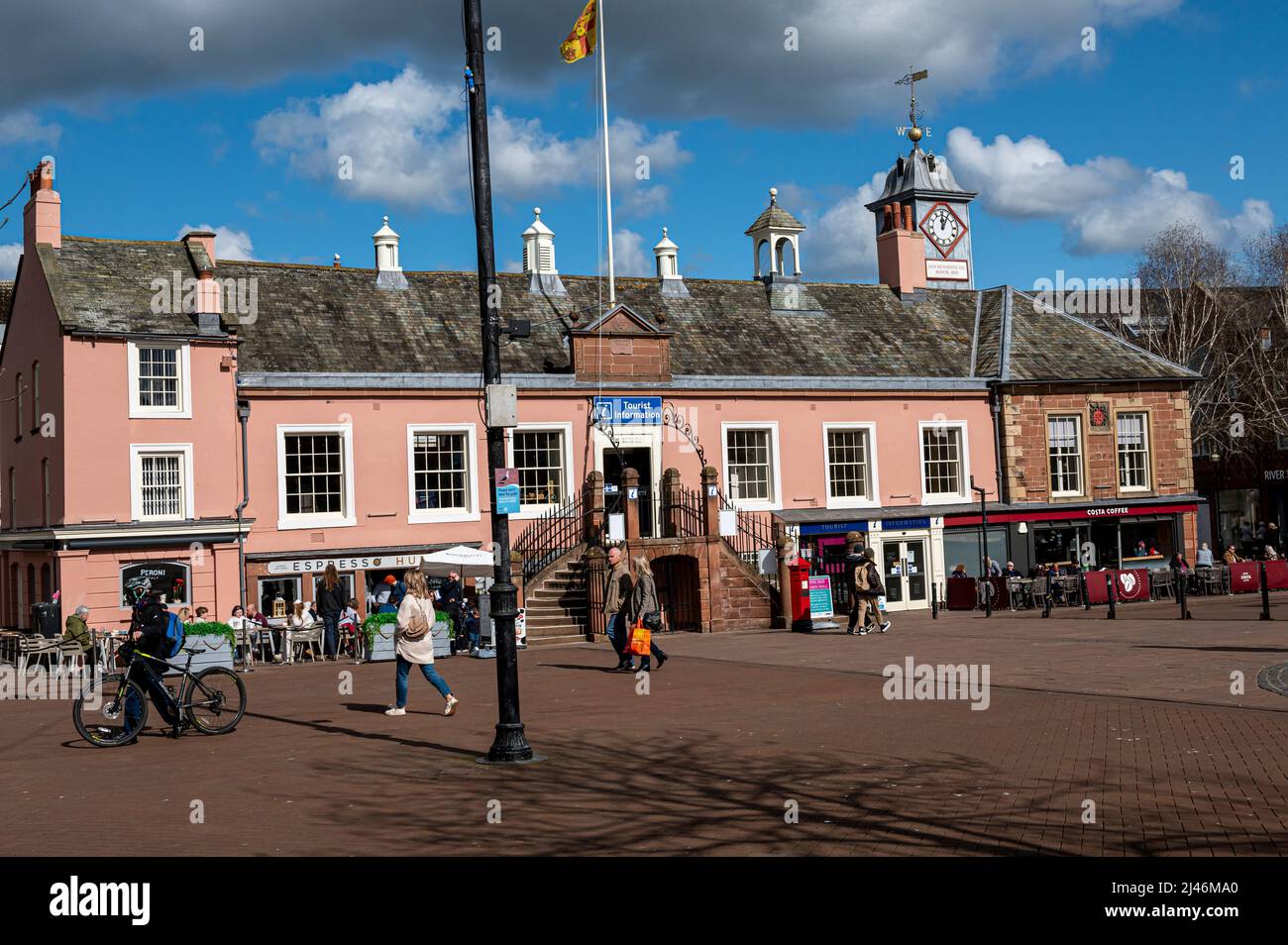 Carlisle City Centre and Square Stock Photo - Alamy