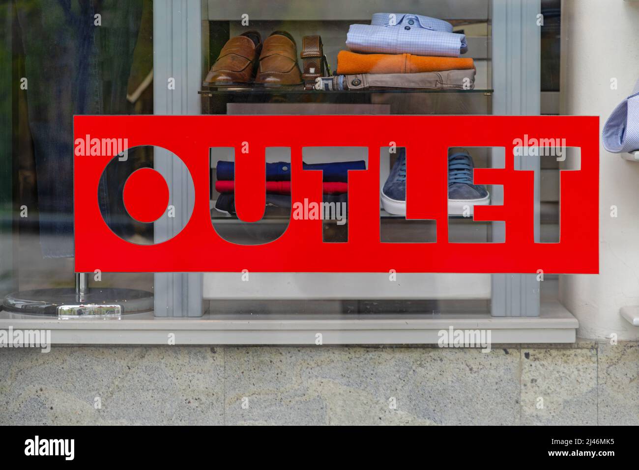 Garment outlet hi-res stock photography and images - Alamy