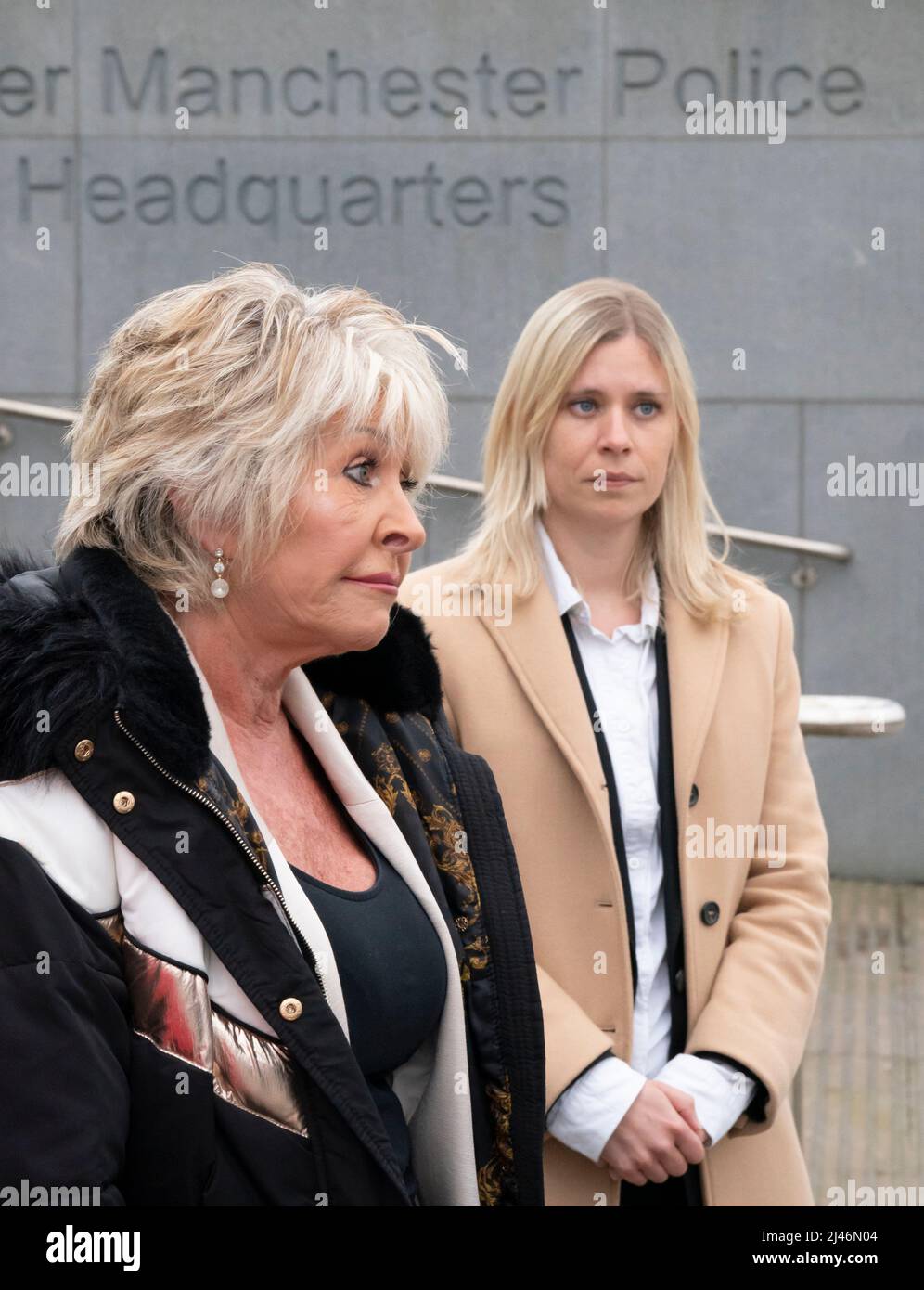 Former detective Maggie Oliver (left) and lawyer Kate Ellis are ...