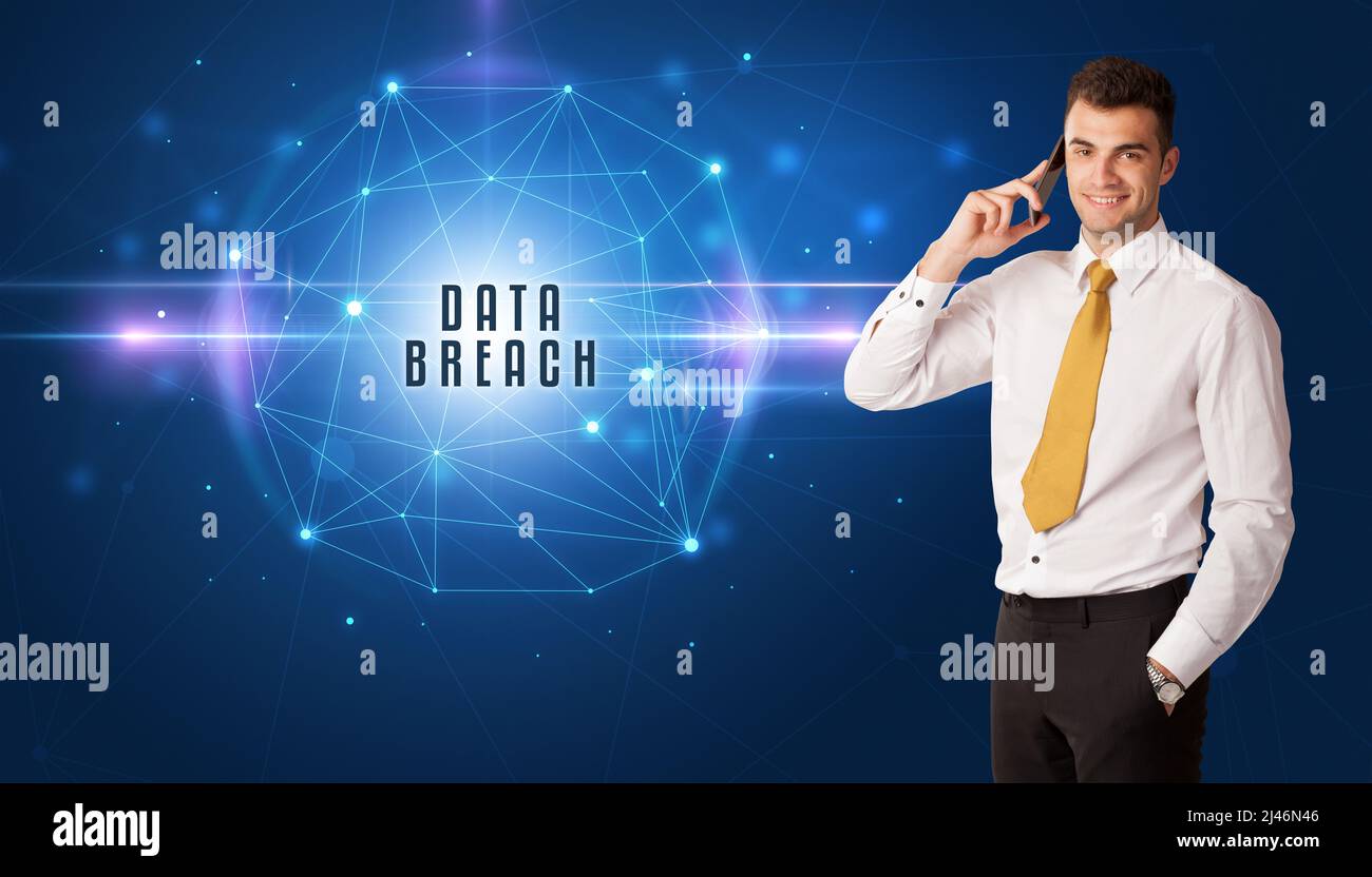businessman thinking about security concept Stock Photo - Alamy