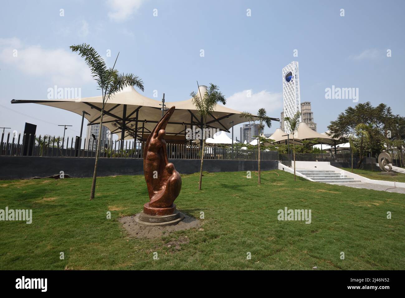 Gate complex of the Biswa Bangla Mela Prangan or revamped Milan Mela ...