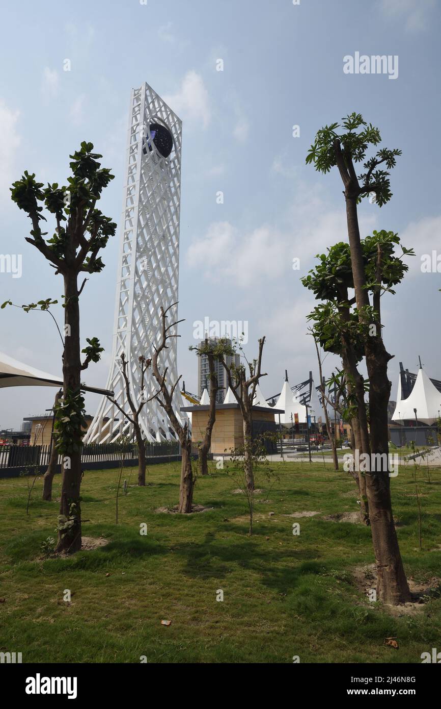Biswa Bangla Tower of the Biswa Bangla Mela Prangan or revamped Milan ...