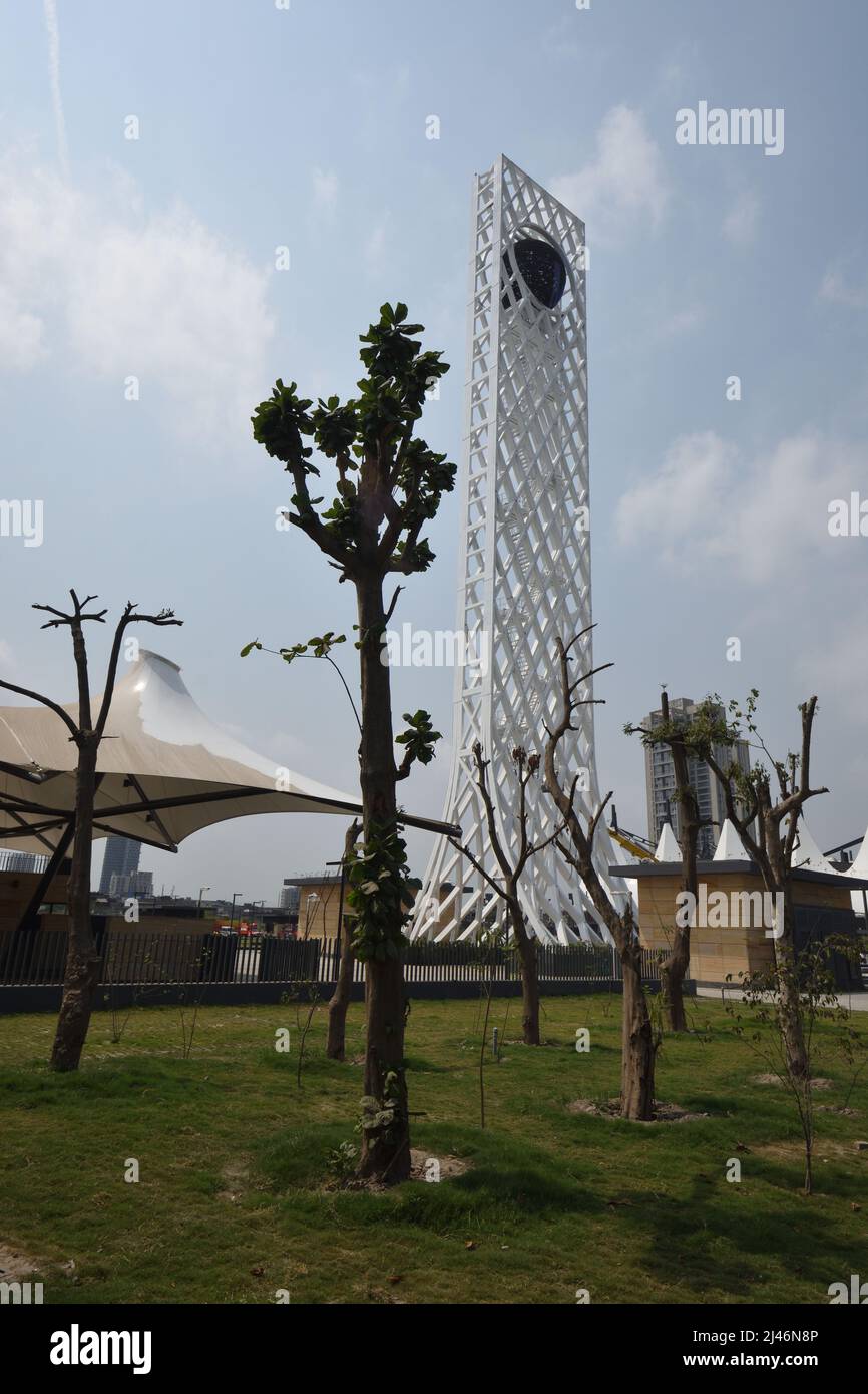 Biswa Bangla Tower of the Biswa Bangla Mela Prangan or revamped Milan ...