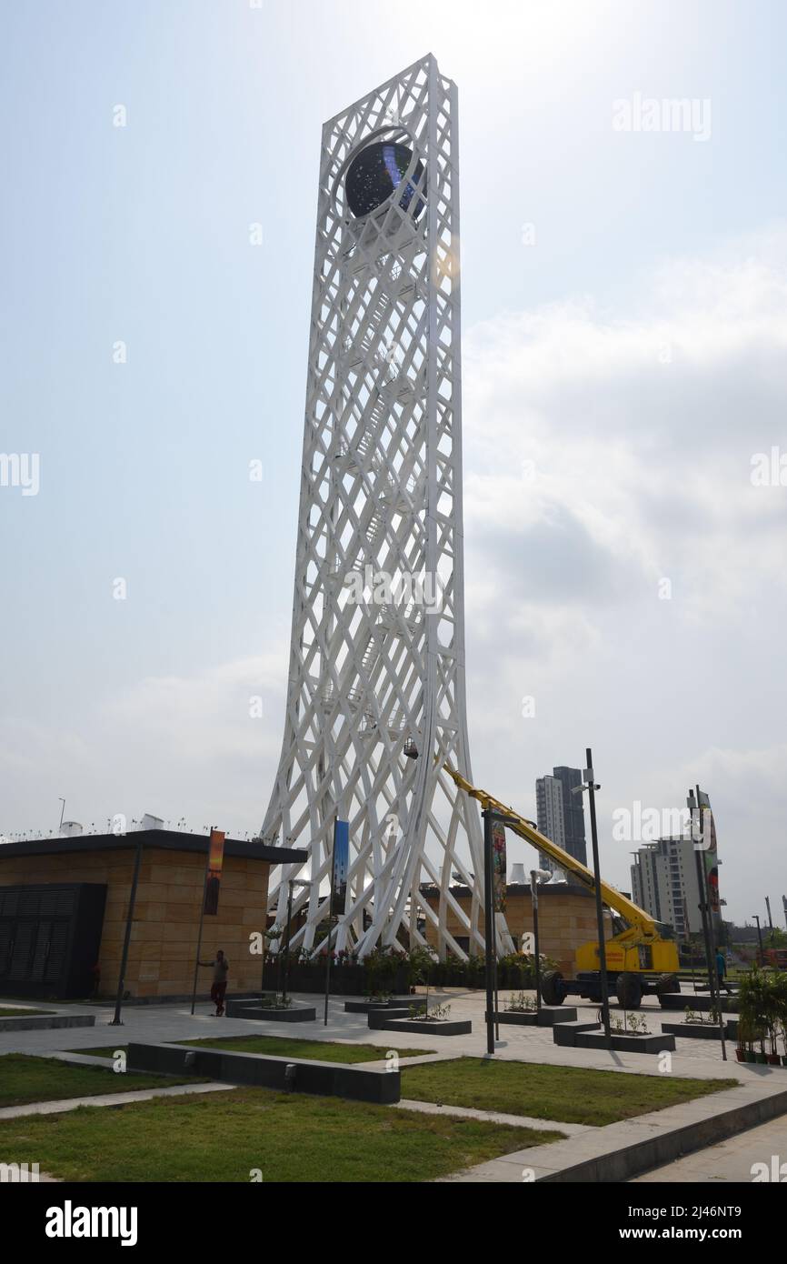 Biswa Bangla Tower of the Biswa Bangla Mela Prangan or revamped Milan ...