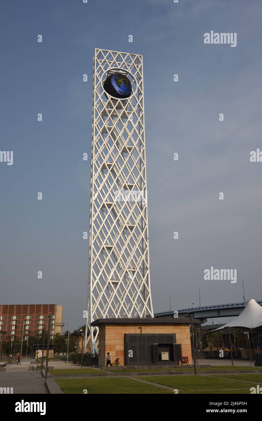 Biswa Bangla Tower of the Biswa Bangla Mela Prangan or revamped Milan ...