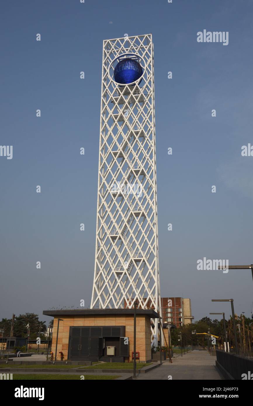 Biswa Bangla Tower of the Biswa Bangla Mela Prangan or revamped Milan ...