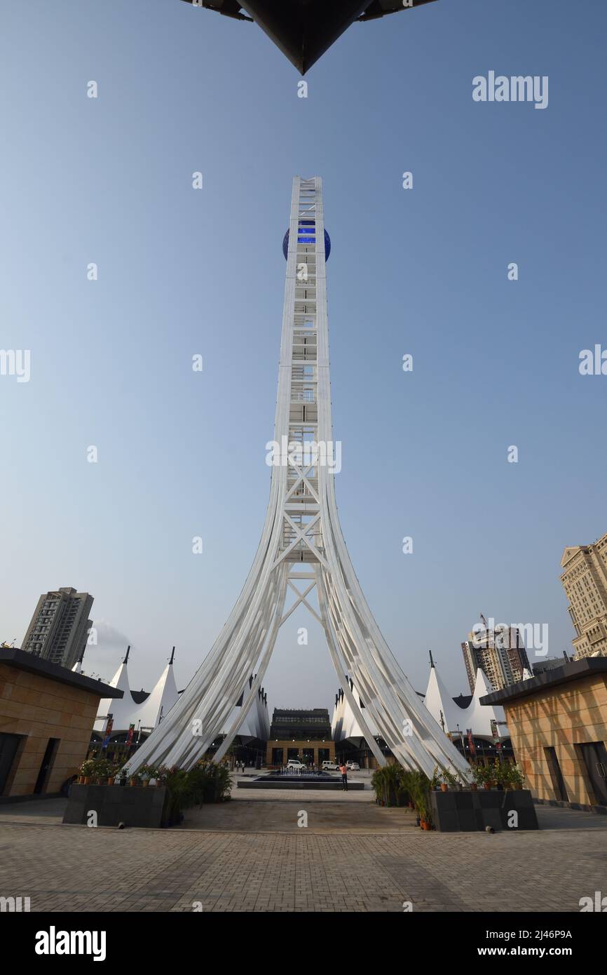 Biswa Bangla Tower of the Biswa Bangla Mela Prangan or revamped Milan ...