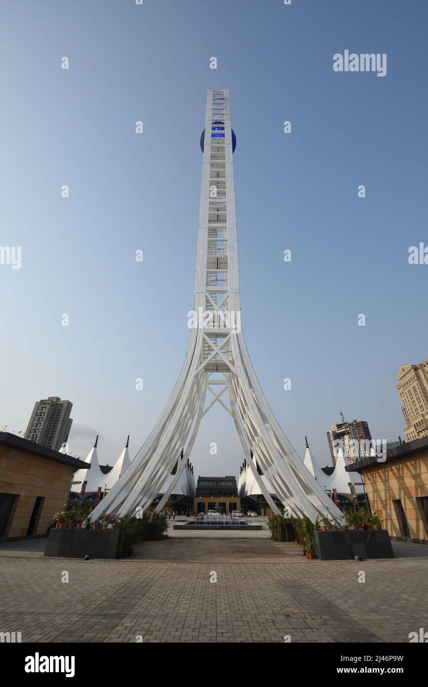 Biswa Bangla Tower of the Biswa Bangla Mela Prangan or revamped Milan ...