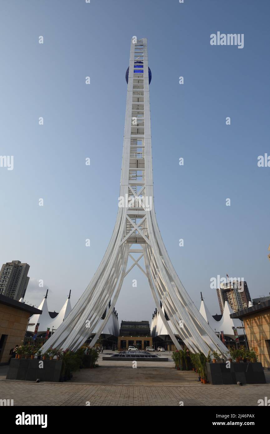 Biswa Bangla Tower of the Biswa Bangla Mela Prangan or revamped Milan ...